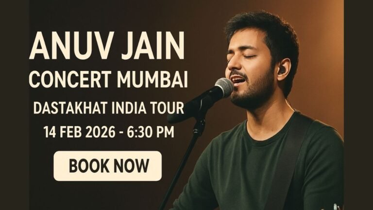 Anuv Jain Concert Mumbai – Full Guide for the 2026 Show | Exclusive ...